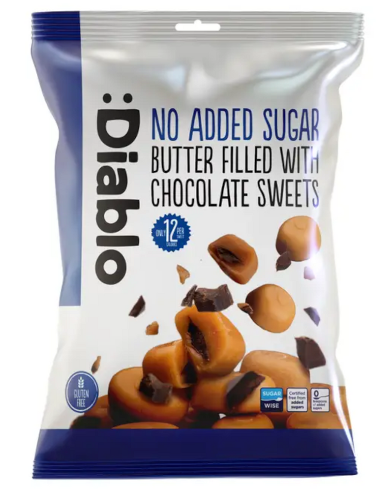 Diablo Butter Sweets Filled with Chocolate (NAS) — sweetswithout