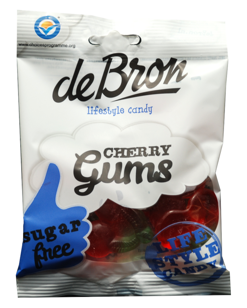 de Bron Sugar Free Cherry Gums — sweetswithout