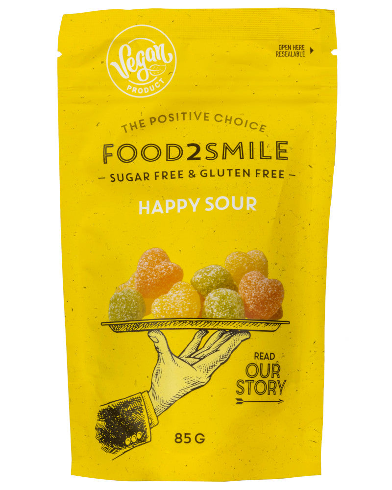 Food2Smile Happy Sour (Sugar Free) — sweetswithout